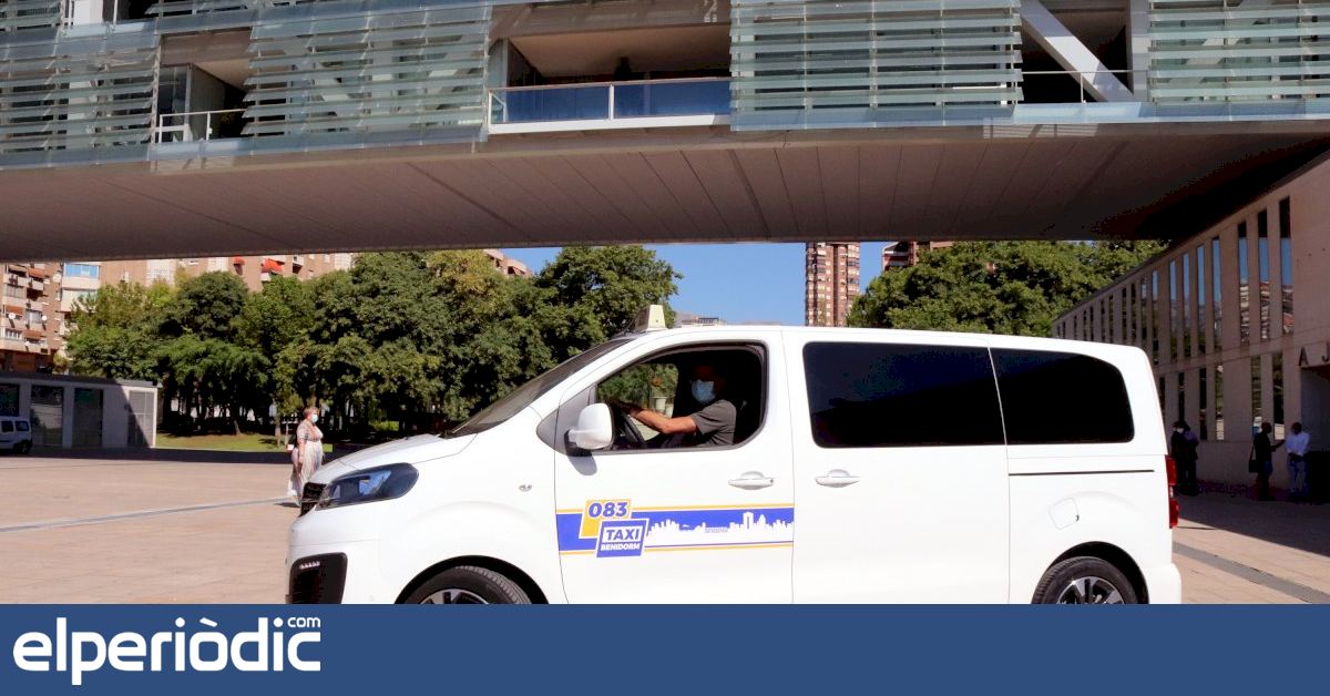 Benidorm amplía su flota de vehículos con un nuevo taxi de 7 plazas