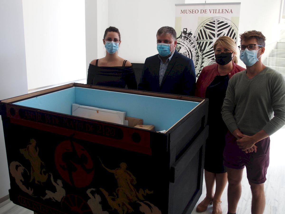 Villena clausura su ‘Cápsula del Tiempo’ sobre el Covid-19 la cual se ...