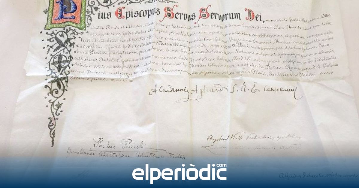 El Archivo de la Catedral incorpora una edición de 1737 de la primera ...