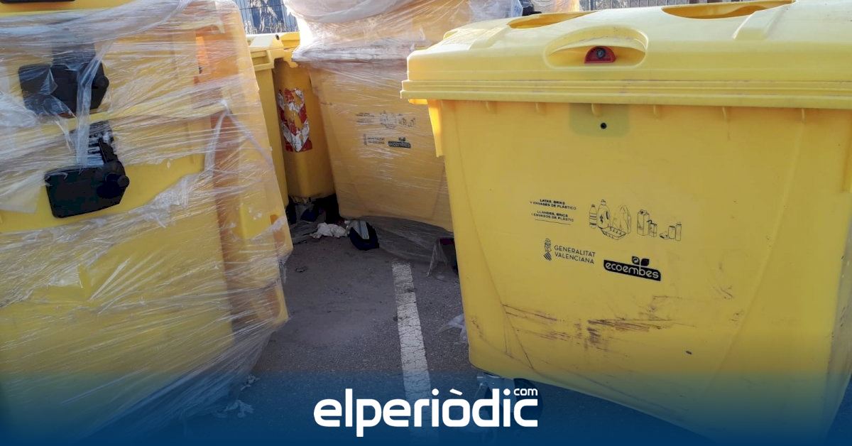 Villena instala 18 nuevos contenedores de envases en el casco urbano y ...
