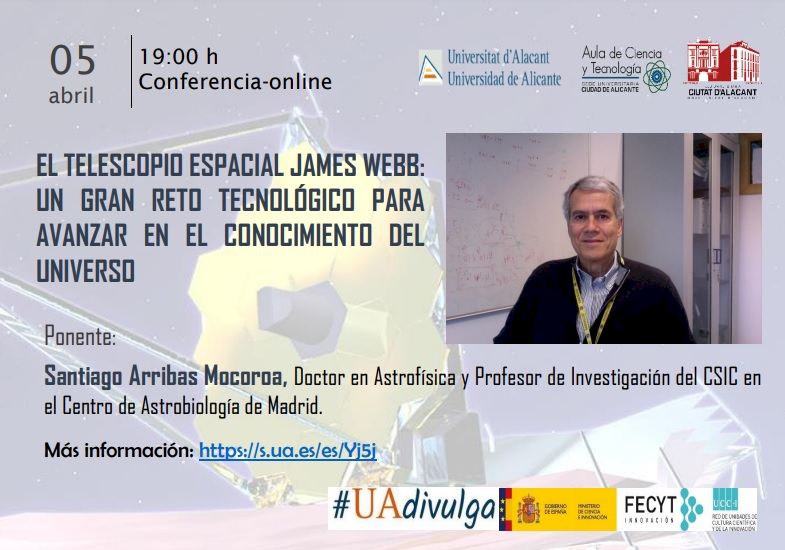 El Telescopio espacial James Webb y la presentación de la revista Mètode, en el Aula de la ...