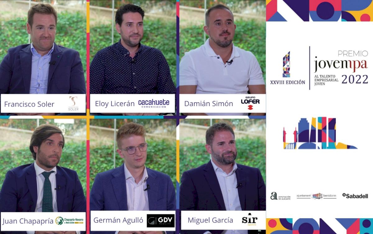 6 finalistas para el Premio Jovempa al talento empresarial joven 2022