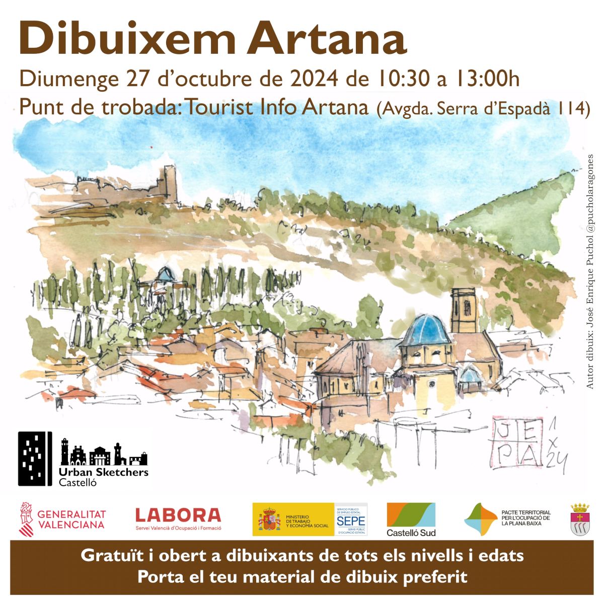 Artana propone conocer sus recursos turísticos y plasmarlos en el papel ...