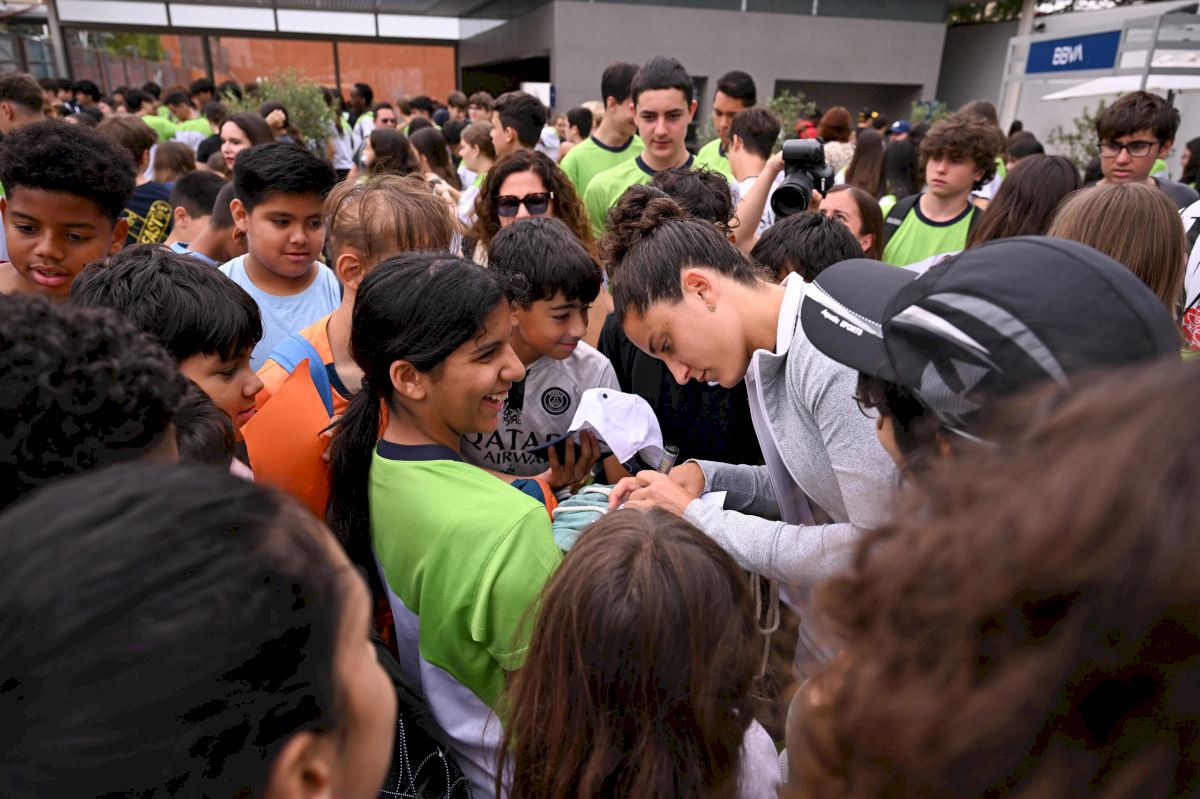 El BBVA Open Internacional de Valencia se consolida como una experiencia para toda la familia ...